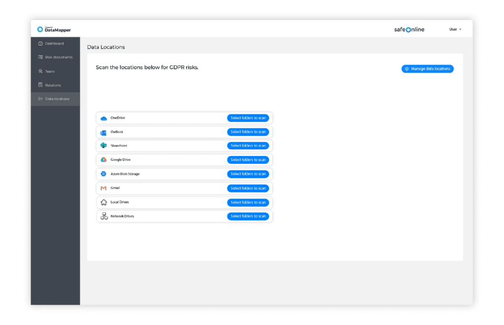 DataMapper finds personal and sensitive data │ Try it free
