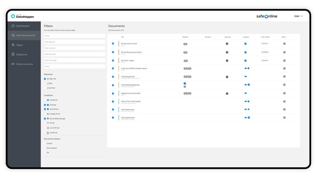 Transport & Logistics | Set privacy on autopilot | Safe Online